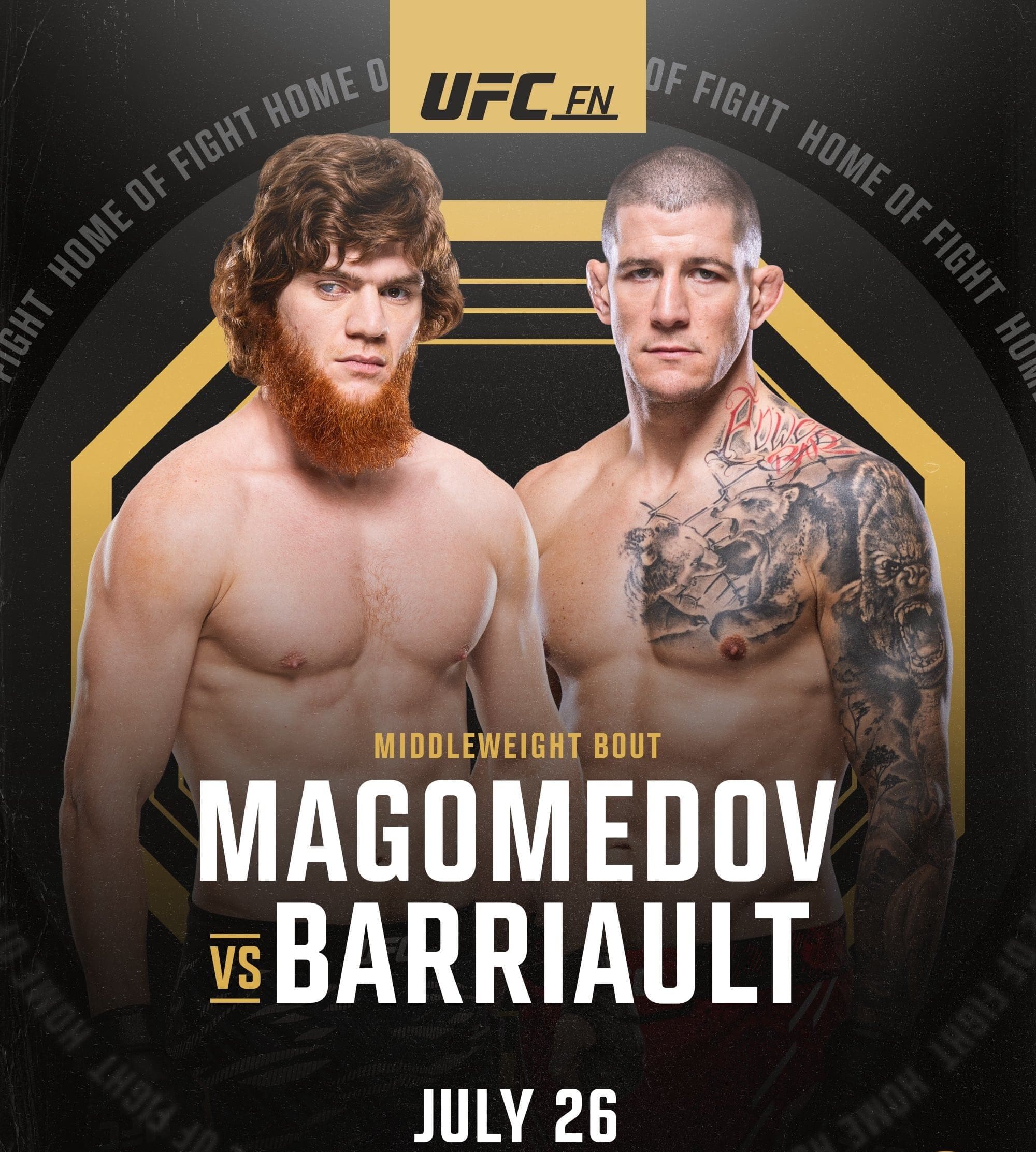 UFC Fight Night – Shara Magomedov vs Marc-Andre Barriault: Preview ...