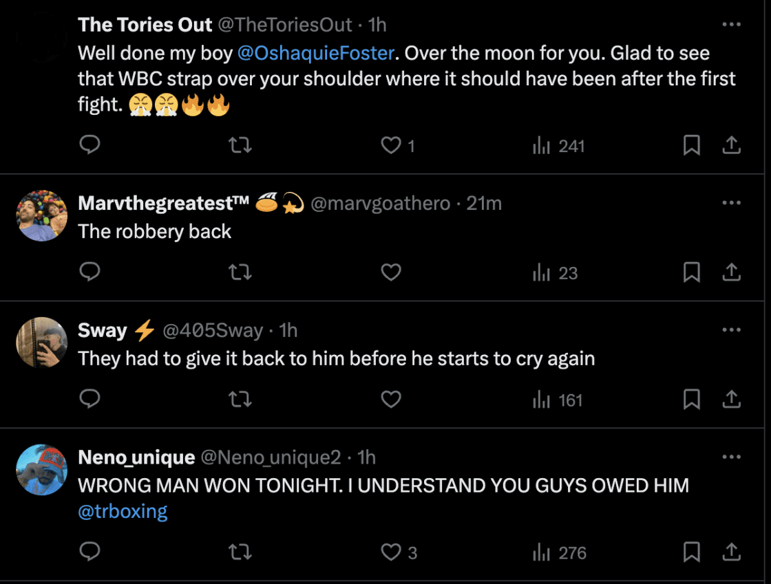 Foster Edges Past Conceicao To Regain WBC Belt | Boxing News