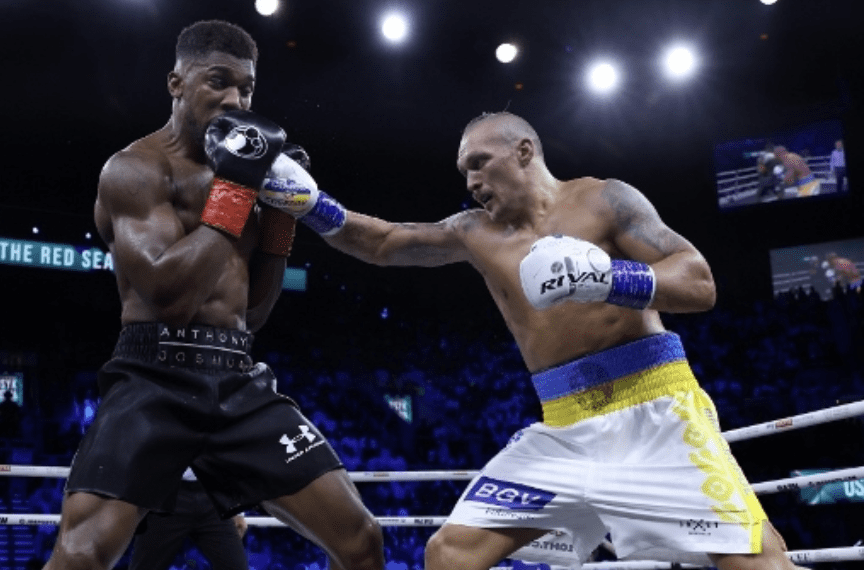 Joshua Leaves Ben Davidson | Boxing News